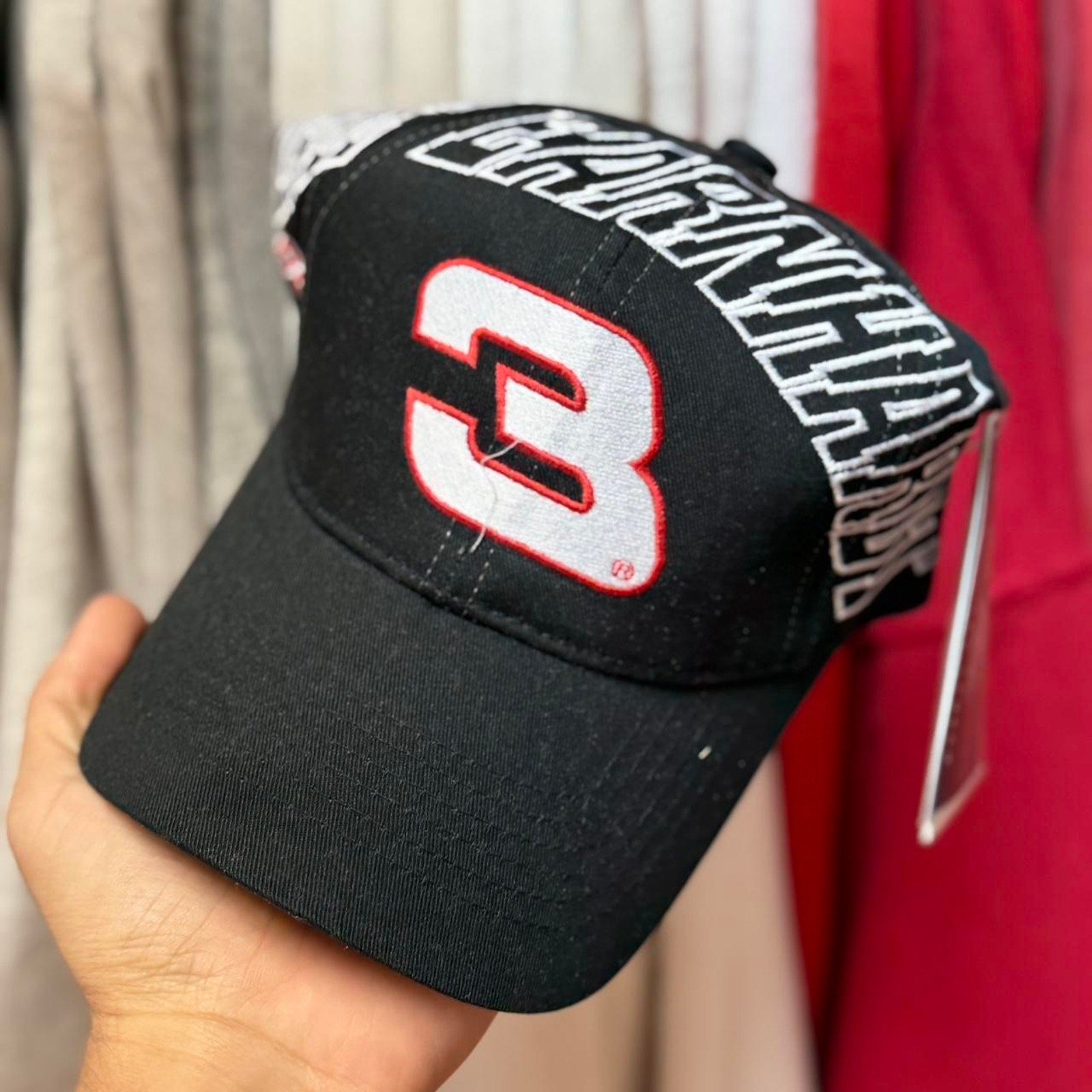Vintage 90s NASCAR Dale Earnhardt Racing Race Car Cap – Single Stitch LNK